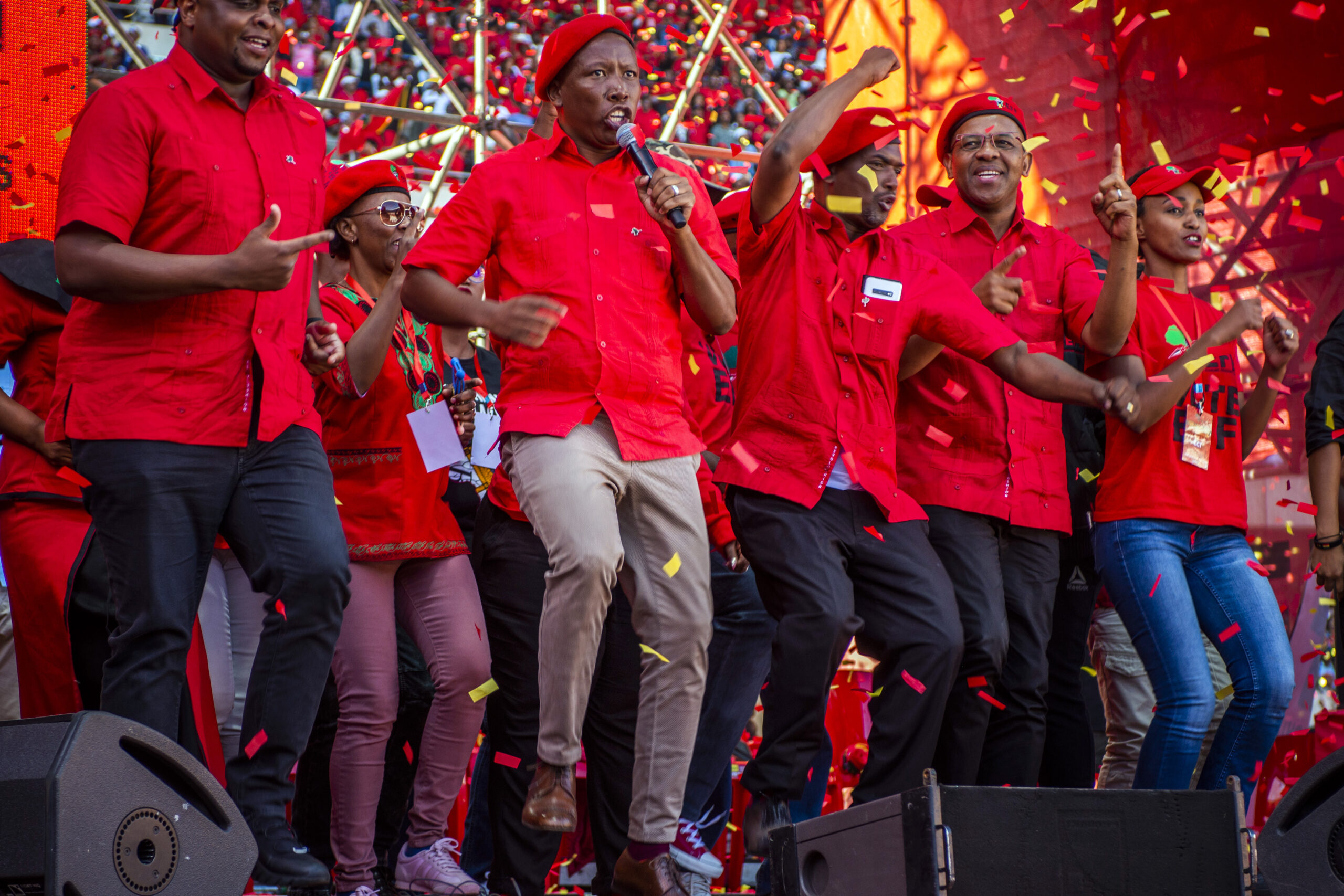 Happy anniversary to the EFF, which dared to rock the political status ...